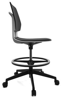 Safco Commute Petite Drafting Chair [7827BL] – Office Chairs Unlimited – Free Shipping!