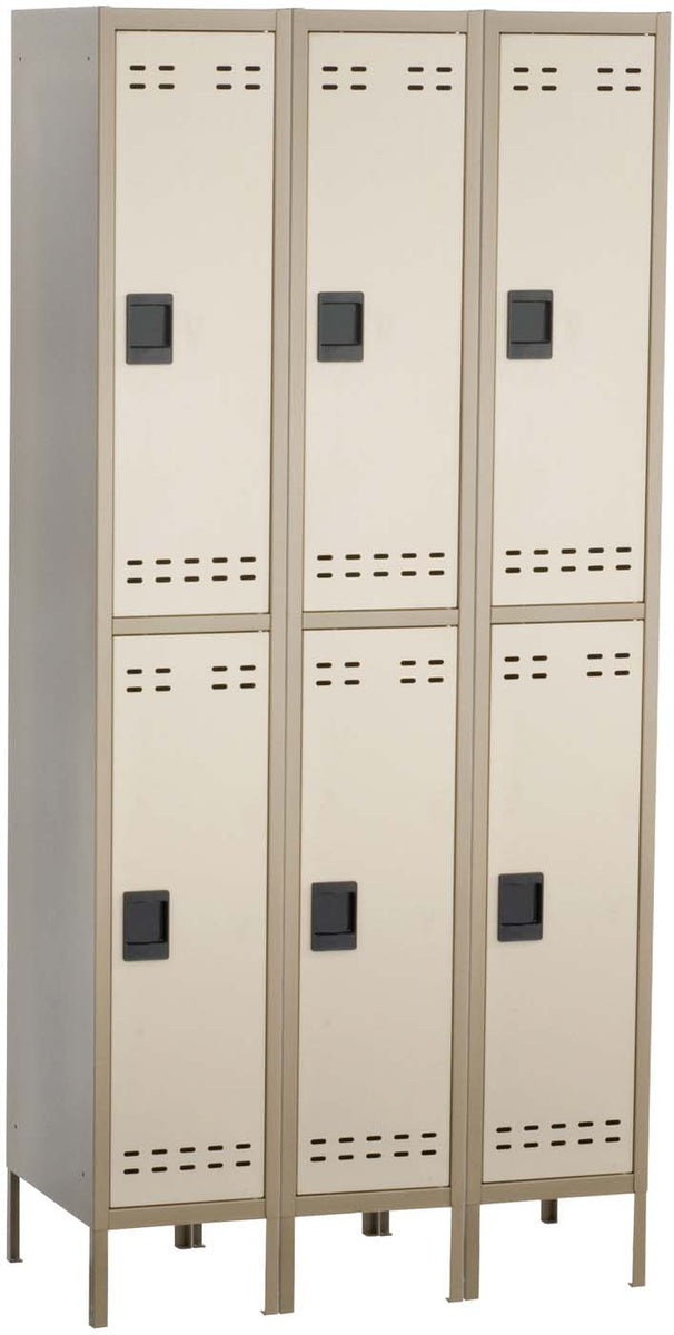 Commercial Office Lockers - Locker Room Storage Lockers in Grey or Tan ...