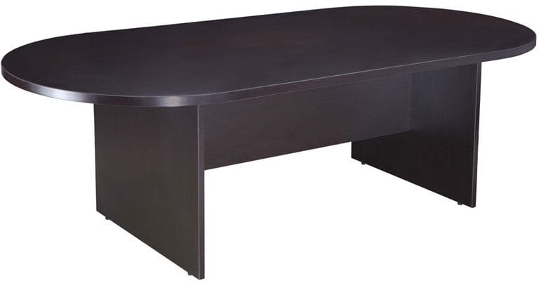 Boss 43"W x 95"L Race Track Conference Table [N136] – Office Chairs ...