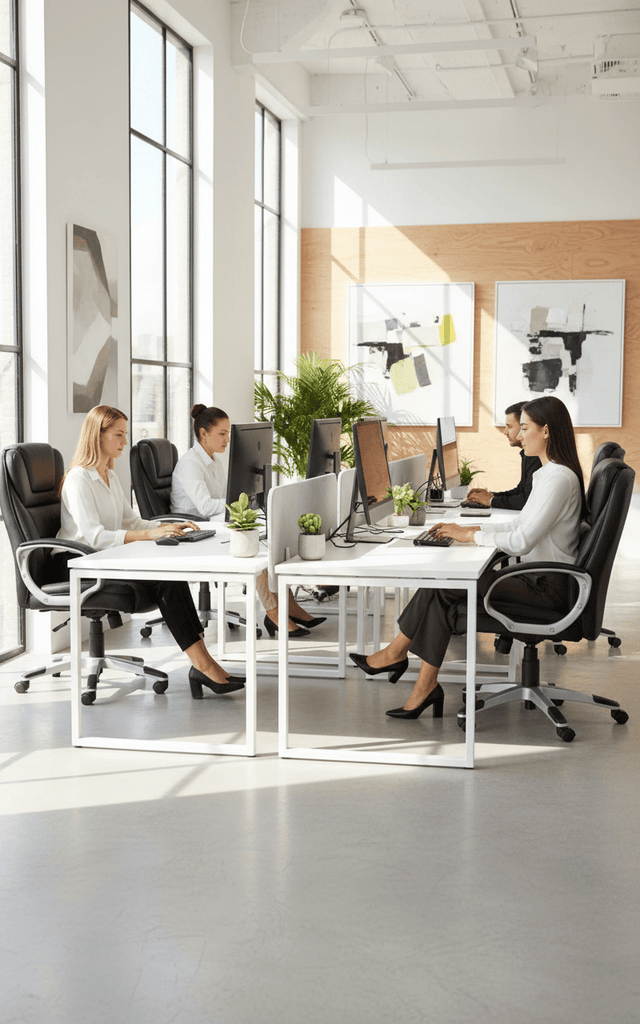 Boss Fully Assembled* Executive LeatherPlus Chair [B8601] – Office ...