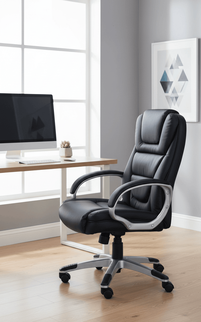 Boss Fully Assembled* Executive LeatherPlus Chair [B8601] – Office ...
