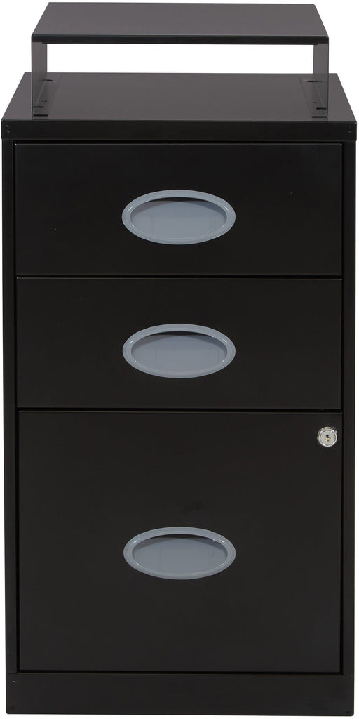 Office Star 3 Drawer Metal File Cabinet [CF3DR] – Office Chairs ...