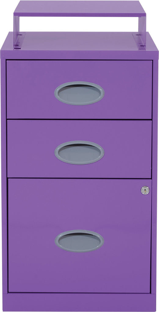 Office Star 3 Drawer Metal File Cabinet [CF3DR] – Office Chairs ...