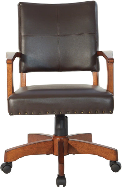 Office Star Deluxe Wood Bankers Chair [109MB] – Office Chairs Unlimited ...