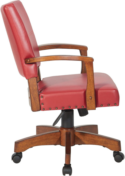 Office Star Deluxe Wood Bankers Chair [109MB] – Office Chairs Unlimited ...