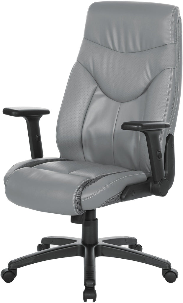 Office Star Exec Bonded Leather Office Chair [EC90200] – Office Chairs ...