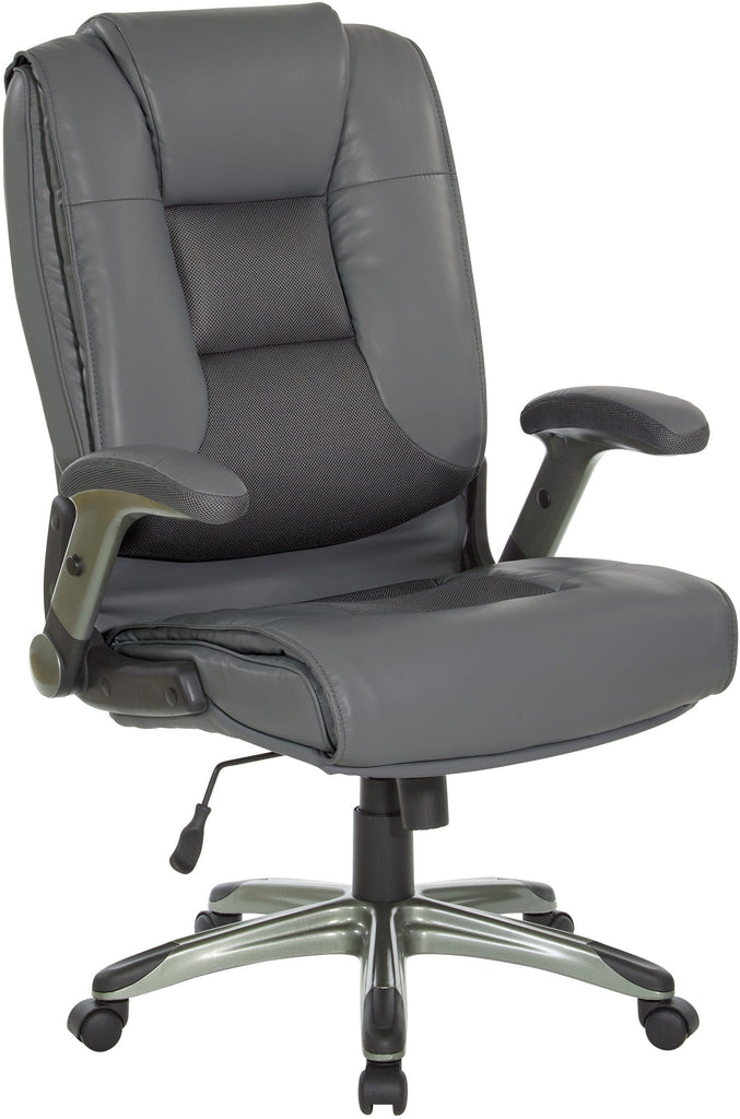 Office Star Exec Bonded Leather Office Chair [ECH5260] – Office Chairs ...