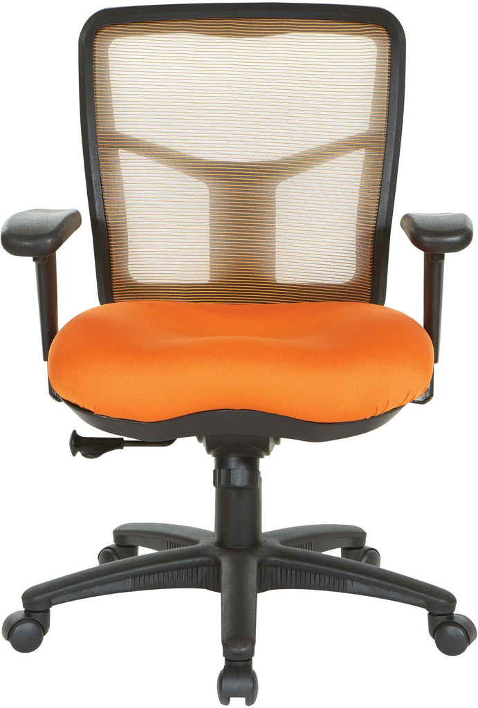 Office Star Grey Air Mist Mesh Back Chair [92555] – Office Chairs ...