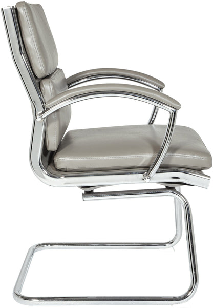Office Star Mid-Back Faux Leather Visitor's Chair [FL5385C] – Office ...