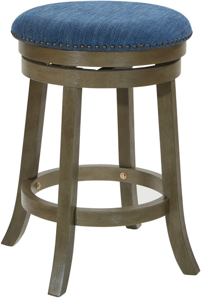 Office Star Round Backless Swivel Stool, 2-Pack [MET17] – Office Chairs ...