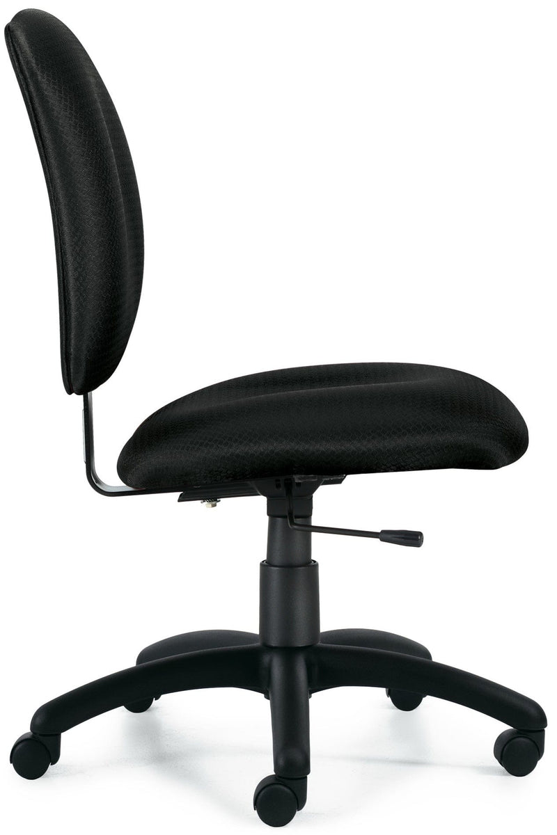 OTG Upholstered Armless Task Chair [OTG11650] – Office Chairs Unlimited ...