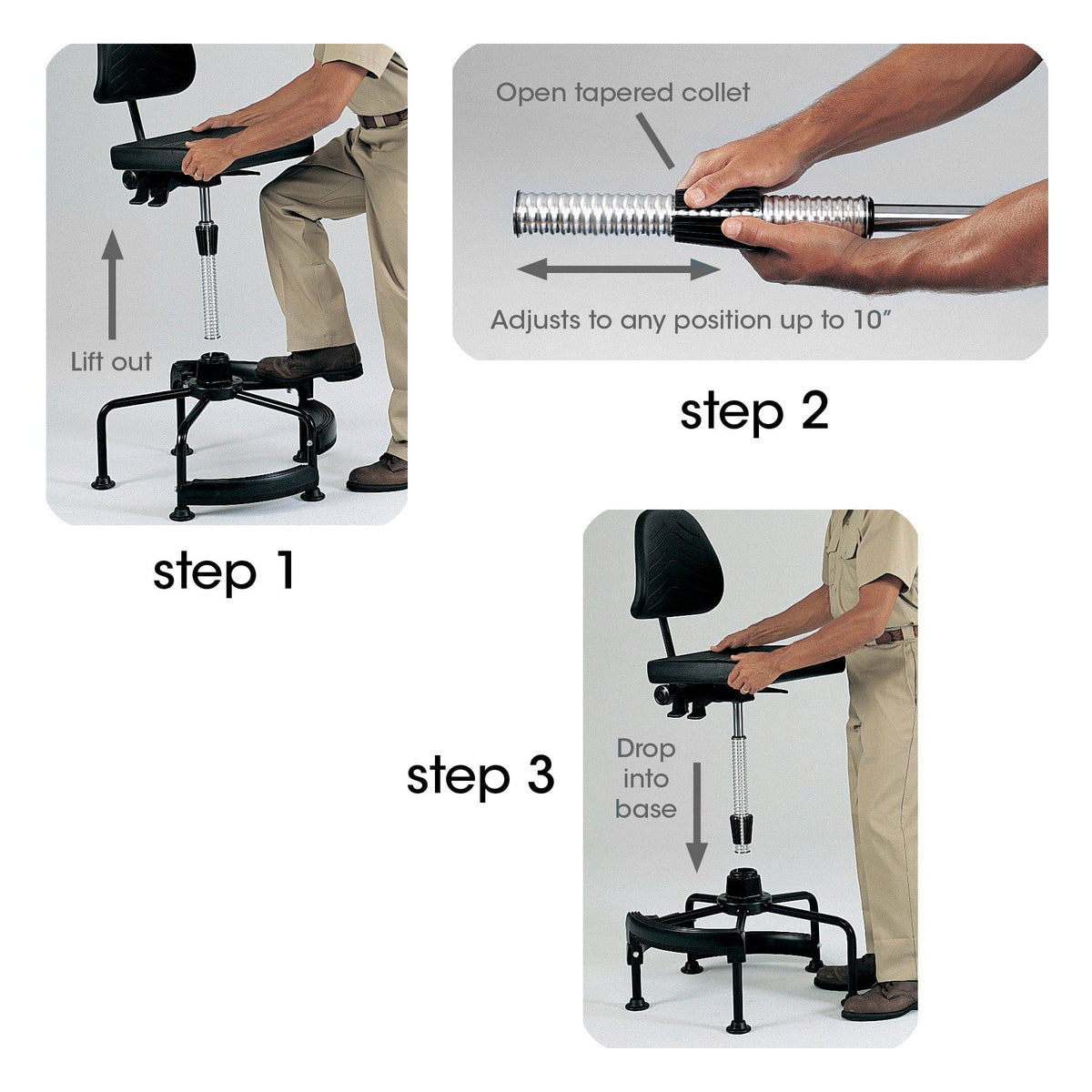 Safco High Range Industrial Stool [5117] – Office Chairs Unlimited ...