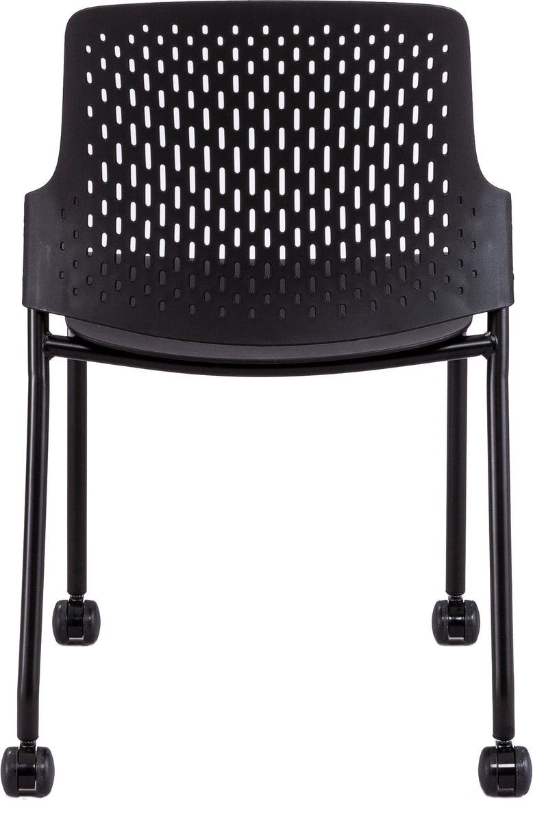 Safco Next™ Stack Chair with Casters, 4-Pack [4314] – Office Chairs ...