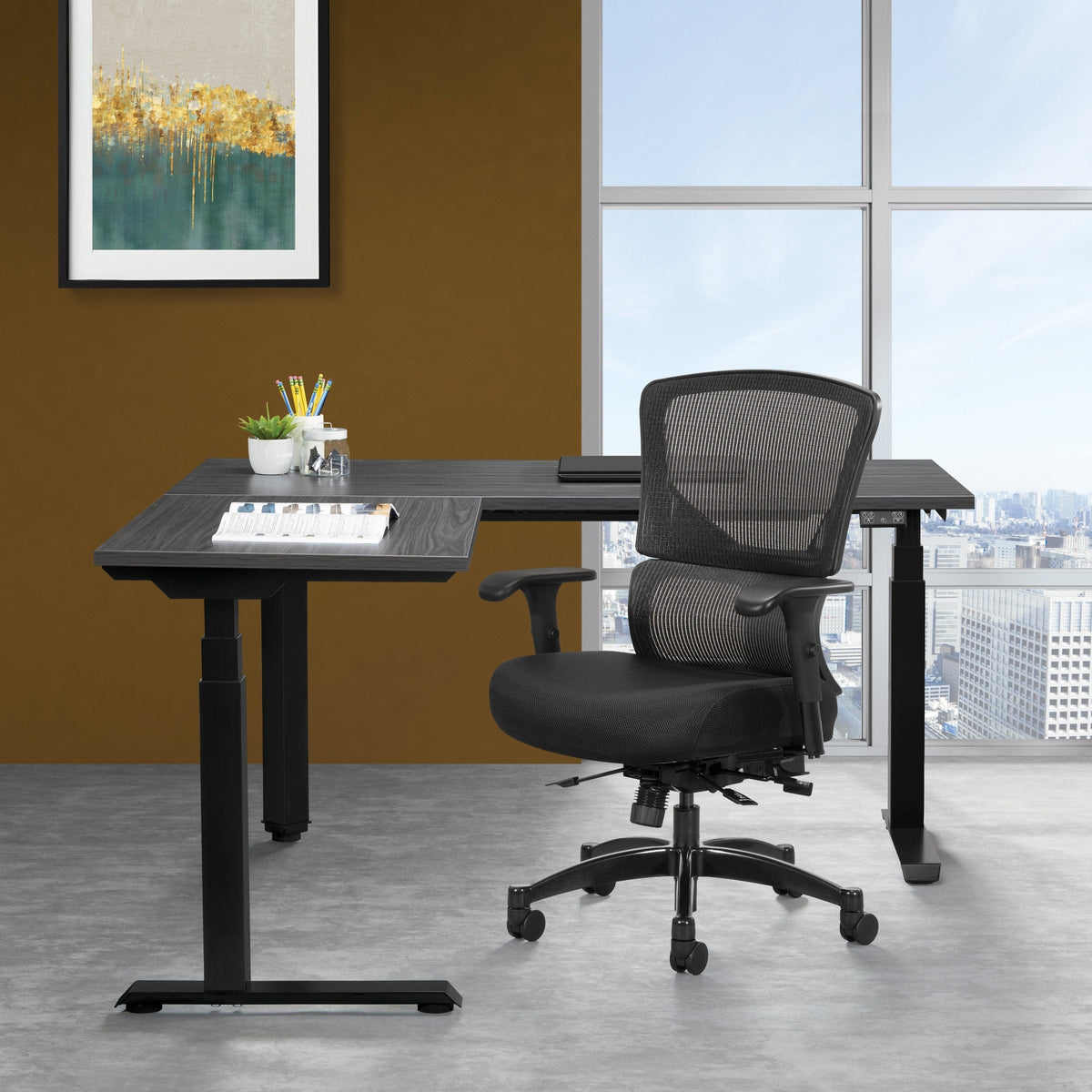 Vertical Matrix Back Manager's Big and Tall Chair [639-3T1763] – Office ...