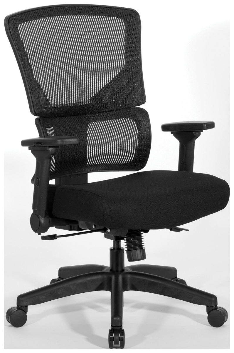 Vertical Matrix Back Manager's Chair with Optional Headrest [639-F3T1N ...