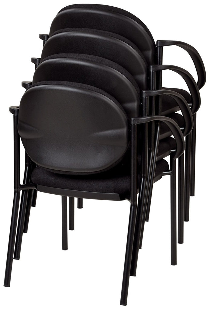 Office Star Work Smart Stacking Chair With Arms [STC3410] – Office ...