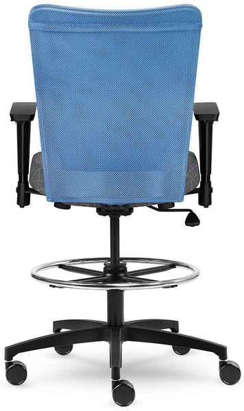 Allseating Inertia Mesh Drafting Chair [77019] – Office Chairs ...