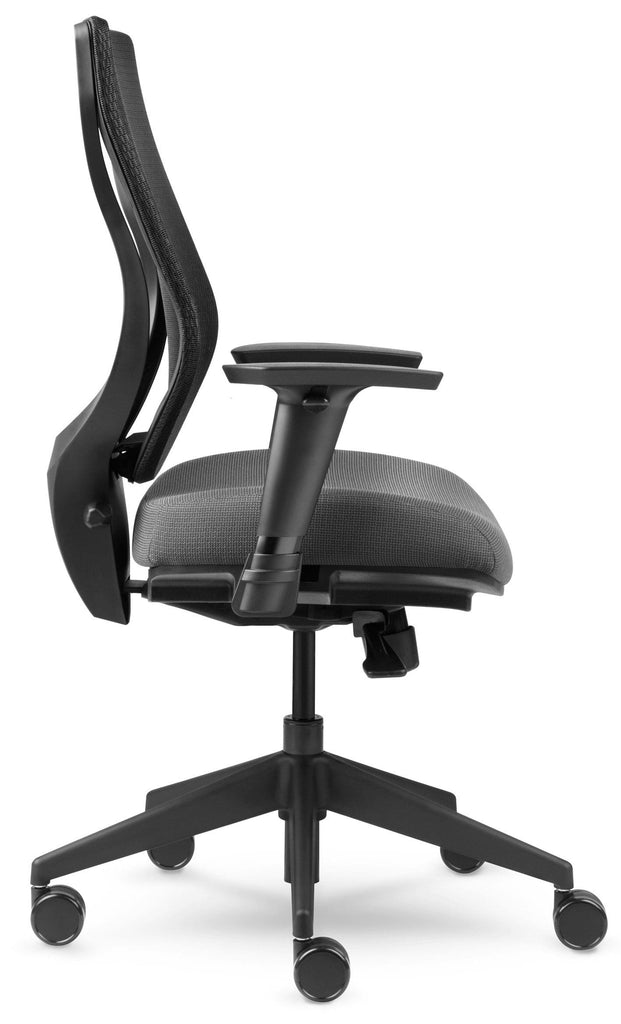 Allseating YouToo 24/7 Heavy Duty Mid Back Mesh Chair [85046] – Office ...