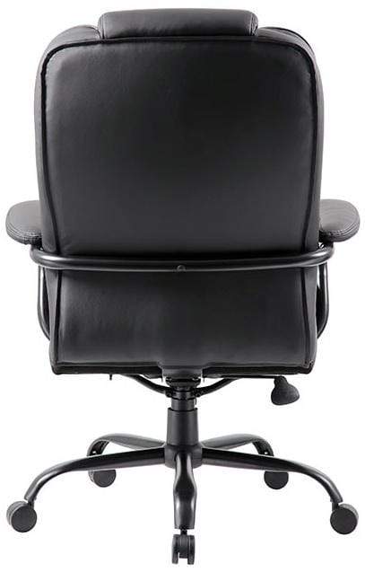 Boss LeatherPlus Heavy Duty Executive Chair [B992-BK] – Office Chairs ...