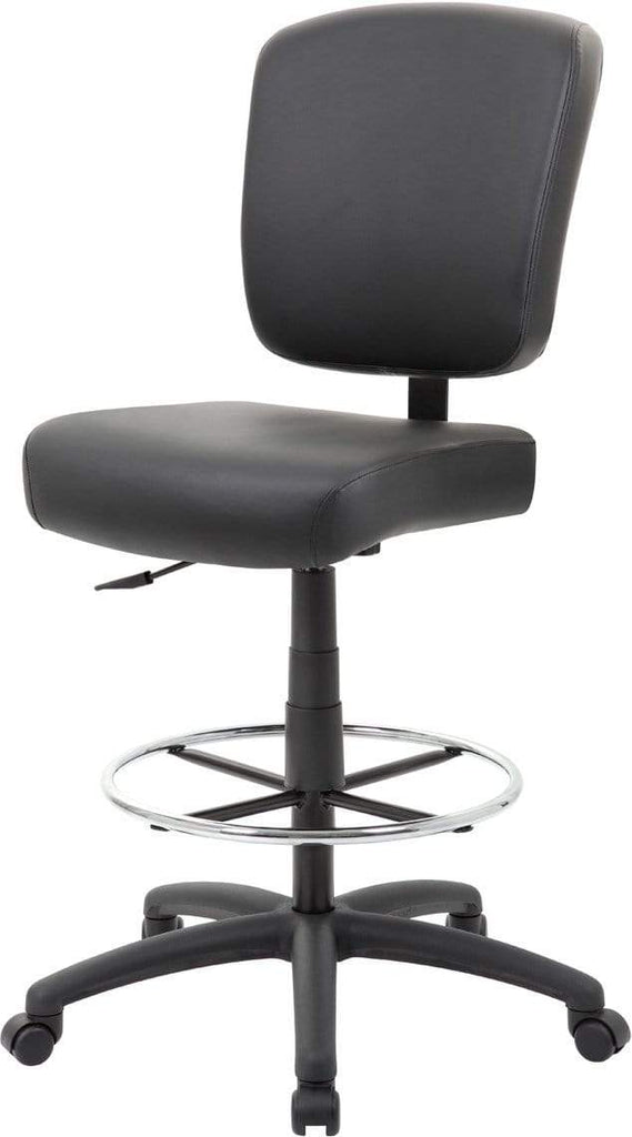 Boss Oversized Drafting Stool [B1680-BK] – Office Chairs Unlimited ...