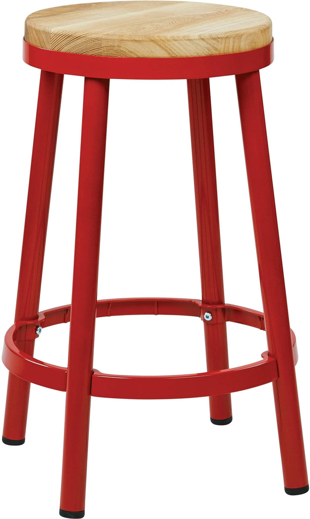 Bristow 26" Metal Backless Counter Stool, Finish Frame [BRW3226 ...