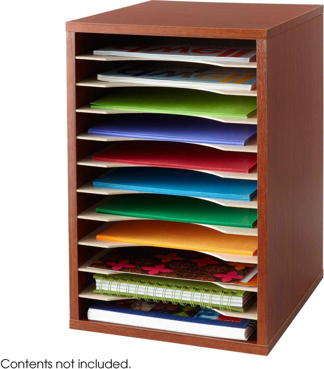 Desktop Sorter Vertical 11 Compartment [9419] – Office Chairs Unlimited ...