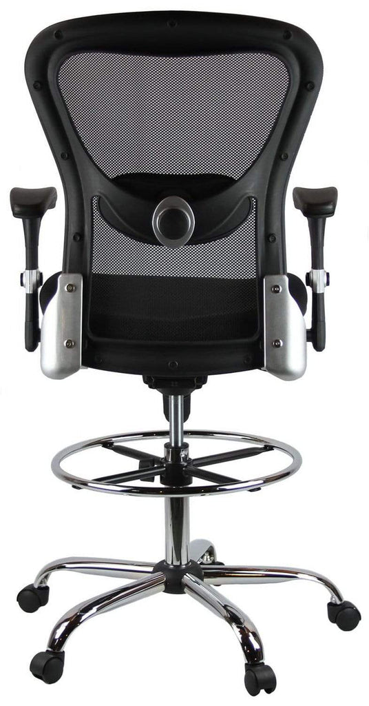 Harwick Deluxe Ergonomic Mesh Drafting Stool [3052D] – Office Chairs ...