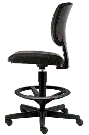 HON Volt Height Adjustable Drafting Stool [5705] – Office Chairs ...