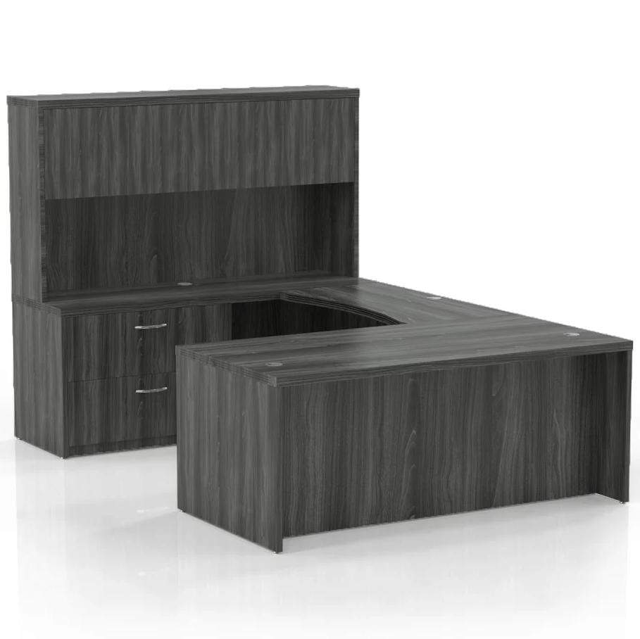 Safco Mayline Aberdeen Office Desk Set [AT2] – Office Chairs Unlimited ...