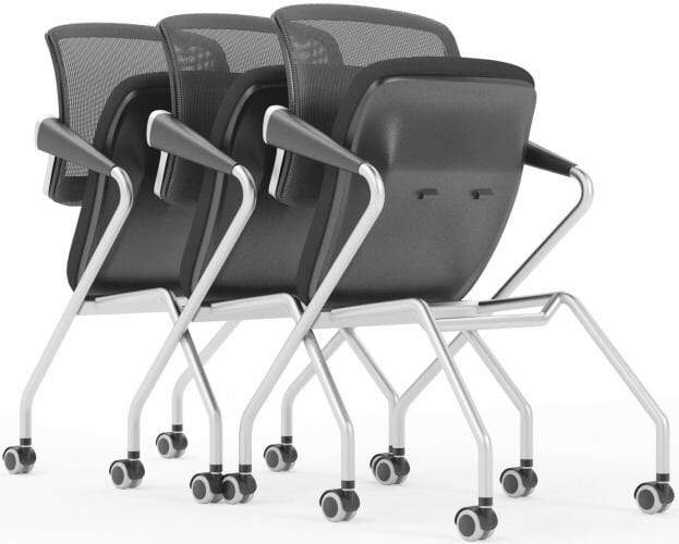Safco Mayline Valore Mid Back Nesting Chair, 2-Pack [TSM2] – Office ...