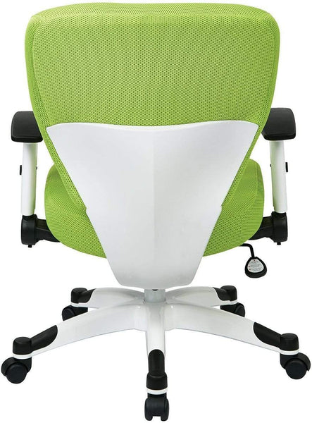 Office Star Space Seating Fun Colors Fabric Mesh Office Chair [5200W ...