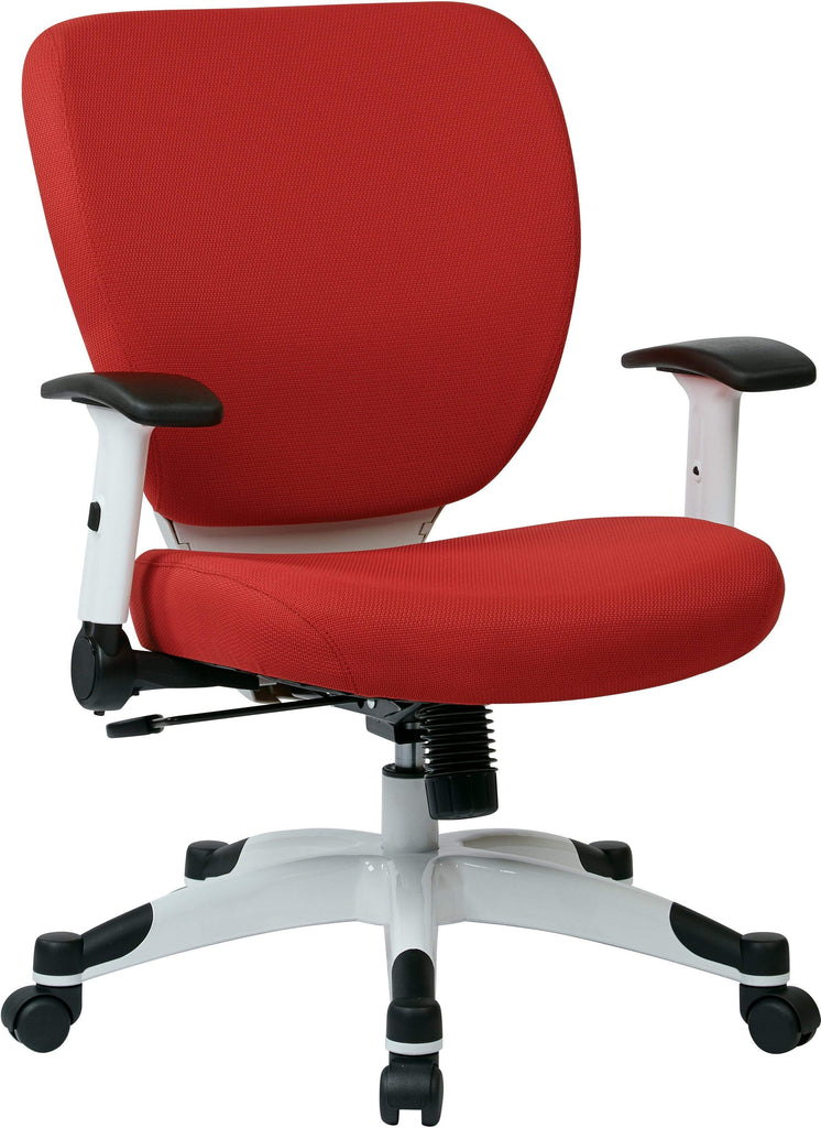 Office Star Space Seating Fun Colors Fabric Mesh Office Chair [5200W ...