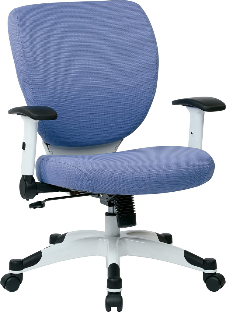 Office Star Space Seating Fun Colors Fabric Mesh Office Chair [5200W ...