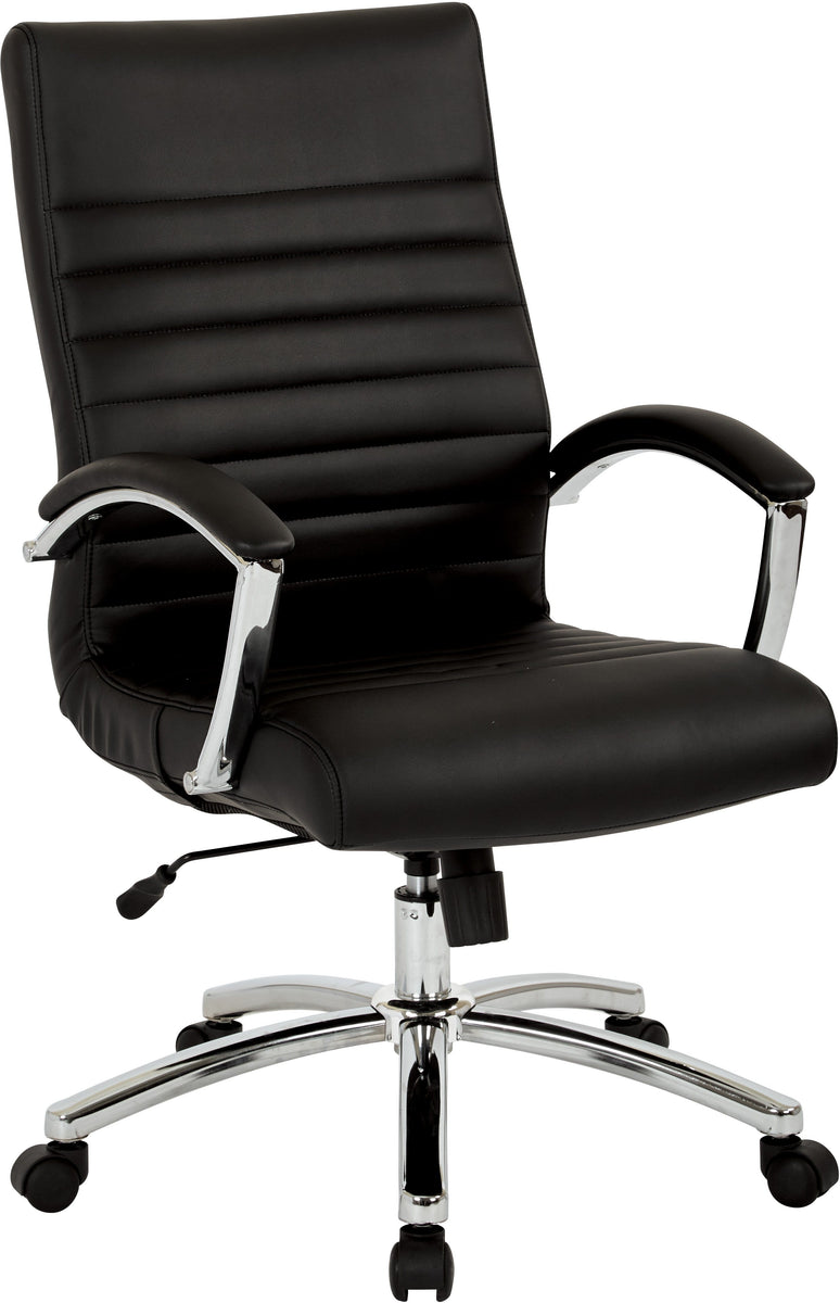 Office Star Work Smart™ Executive Mid-Back Chair [FL92017C] – Office ...