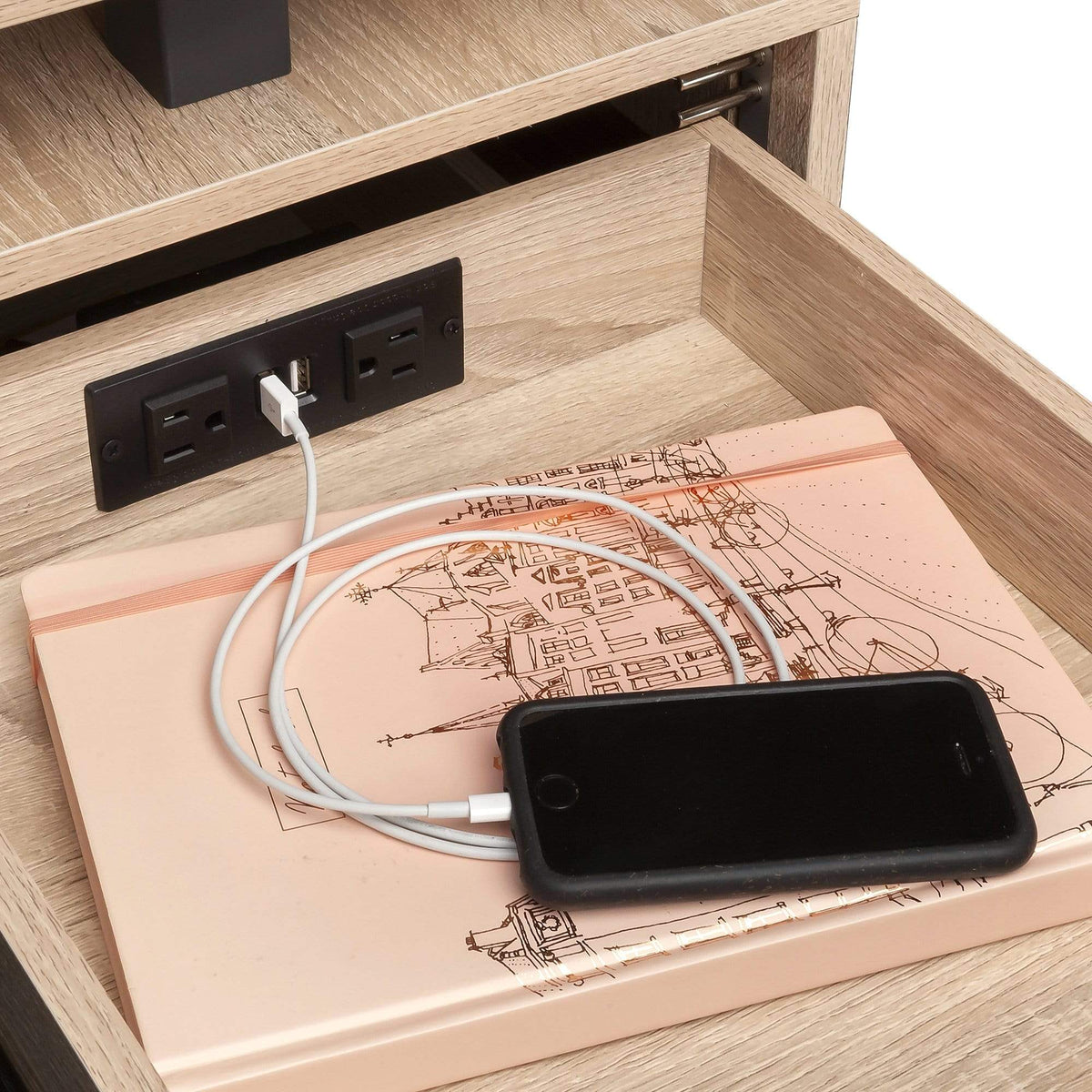 Safco Power Module with 2 Power and 2 USB Outlets [MRPM] – Office ...