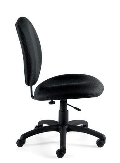 OTG Upholstered Armless Task Chair [OTG11650] – Office Chairs Unlimited ...