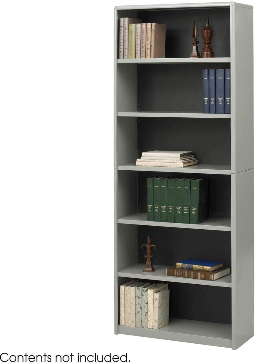 ValueMate® Economy Bookcase 6 Shelf [7174] – Office Chairs Unlimited ...
