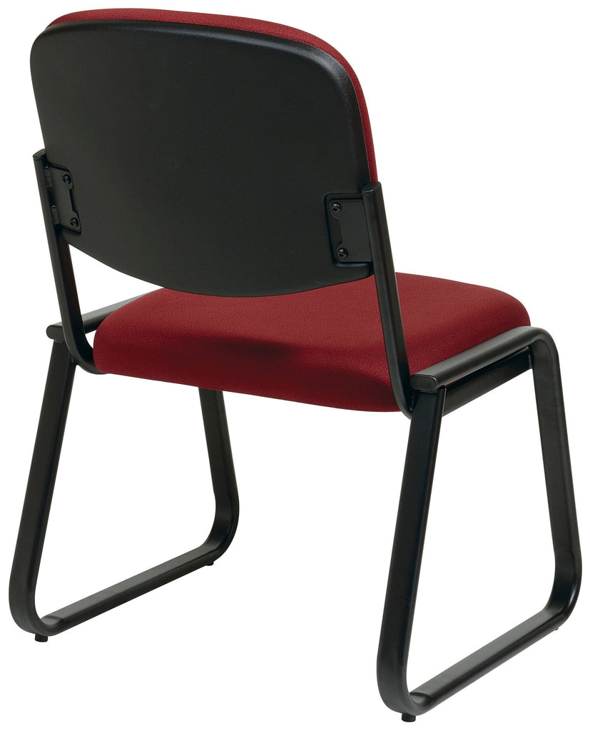Work Smart Armless Sled Base Guest Chair [V4420] – Office Chairs ...