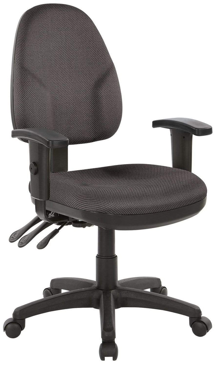 Work Smart Dual Function Ergonomic Office Task Chair [36420] – Office ...