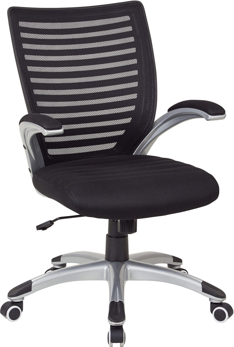 Work Smart™ Mesh Seat and Screen Back Managers Chair [EMH69096 ...